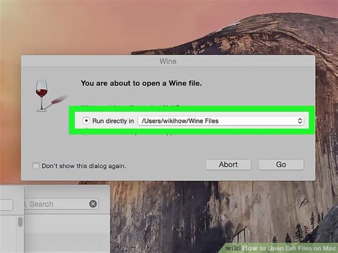 how to open exe files on mac with pictures wikihow
