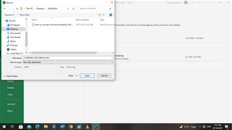 How To Convert An Excel Document To Microsoft Word