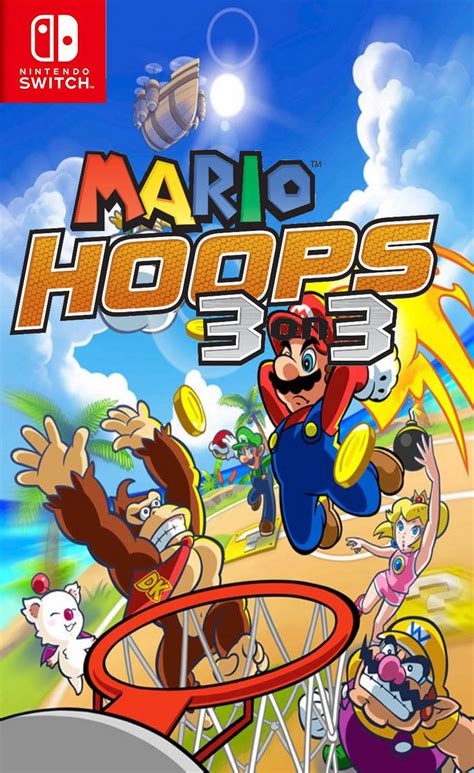 Mario Hoops 3 On 3 Switch Box Art By Pana489 On Deviantart