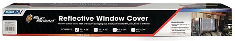 Camco Camperrv Reflective Window Cover Reduce Temperatures In Trailers Features A
