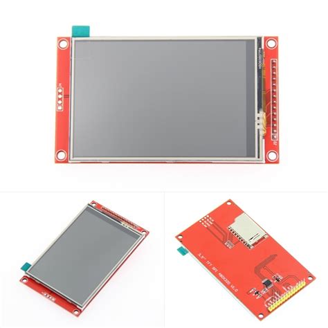 3 5 LCD Driver Board Spi Ili9488 TFT LCD Serial Port Module With PCB Adapter Micro SD Spi