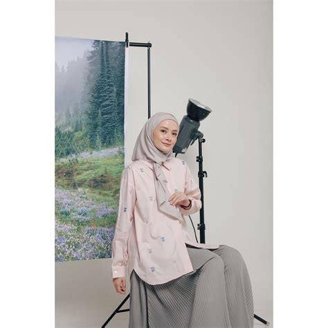 Jual Maima Indonesia Tulip Top Embroidery Shopee Indonesia