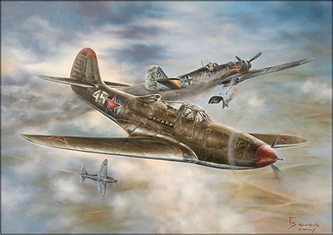 P 39 Airacobra капитана АФ Клубова Ju 87 Drawing Dornier Do 17