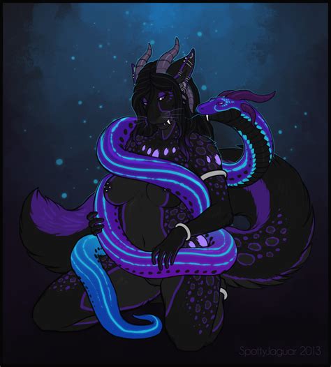 Rule 34 Anthro Breasts Demon Ear Piercing Fangs Feline Female Feral