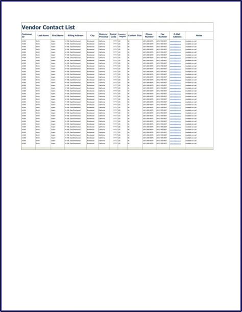 Client Database Excel Template Free Template 2 Resume Examples