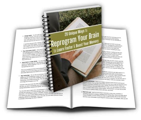 Train Your Brain To Learn More And Be More Productive 4 Week Ecourse