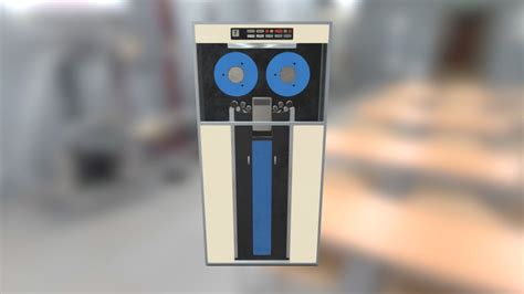 IBM Inspired Magnetic Tape Reader D Model By Notewell ItsNotewell A Sketchfab
