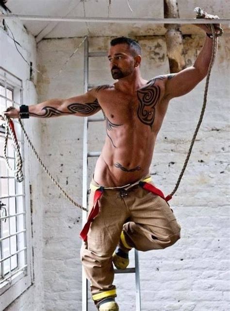 Naked Men In Work Handsome Muscular Construction Er Shirtless Outdoor