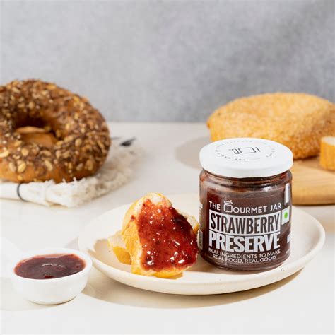 Strawberry Preserve 230g The Gourmet Jar