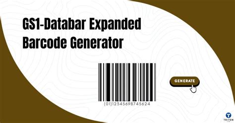 Gs1 Databar Expanded Barcode Generator