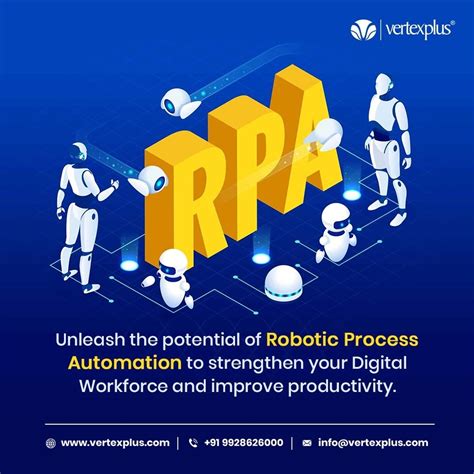 Vertexplus On Linkedin Vertexplus Rpa Automation Robotics Techinnovation Businessefficiency…