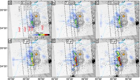 Spatiotemporal Evolution Of Aftershocks And Kinematic Afterslip Model