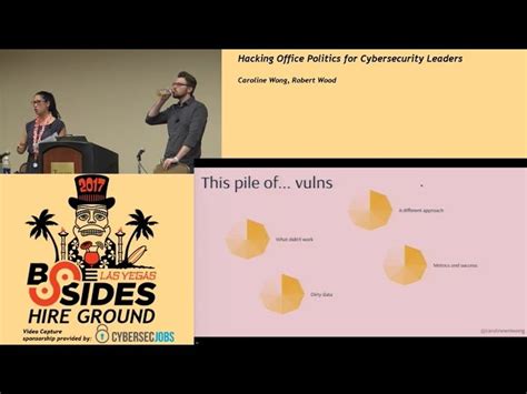 Security Bsides Talk Hacking Office Politics For Cybersecurity Leaders