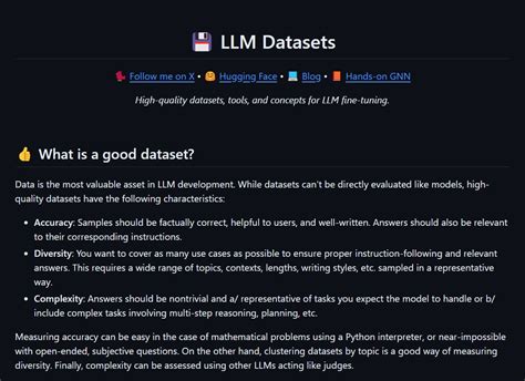 ⭐ Llm Datasets Has Reached Over 1000 Stars It Has A Ton Of High Quality Datasets And Tools For