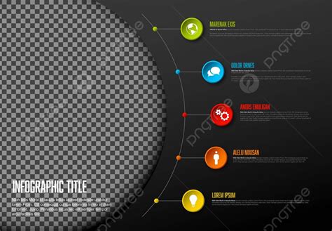versatile infographic timeline report template featuring large photo