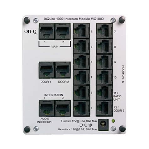 On Q Legrand Intercom Module Standalone At
