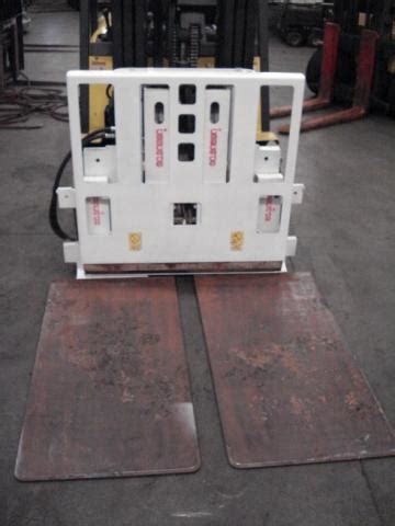 Slip Sheet Push Pull Attacment Dans Forklifts