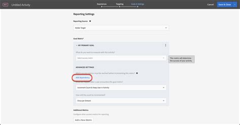 How Do I Specify Goals And Settings In A Multivariate Test Mvt Activity Adobe Target