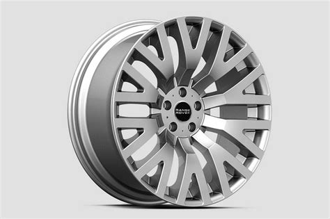 Project Kahn Rs 9x20” Hyper Silver For 2020 Defender 90 110 130