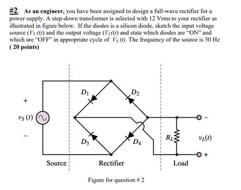 Solved 2 As An Engineer You Have Been Assigned To Design A Full