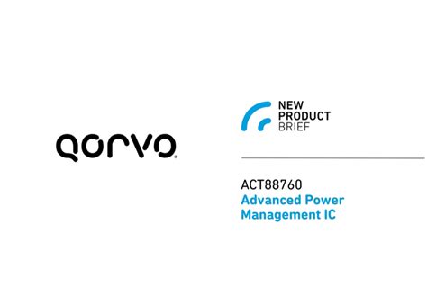 Powerful Multi Time Programmable Cot Pmic By Qorvo Power Components