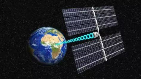 太空太阳能电站概念图