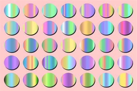 Metallic Gradient Color Graphic By Forhadx5 · Creative Fabrica