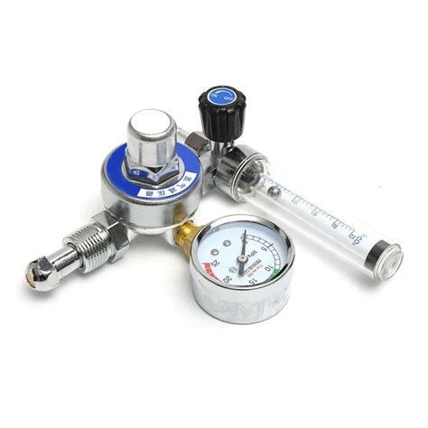 아르곤 유량계 Co2 압력 가스 유량 조절기 Ar 감속기 압력 가스 유량계 용접 게이지 용접기 G58 14 입구 나사유량계 Aliexpress