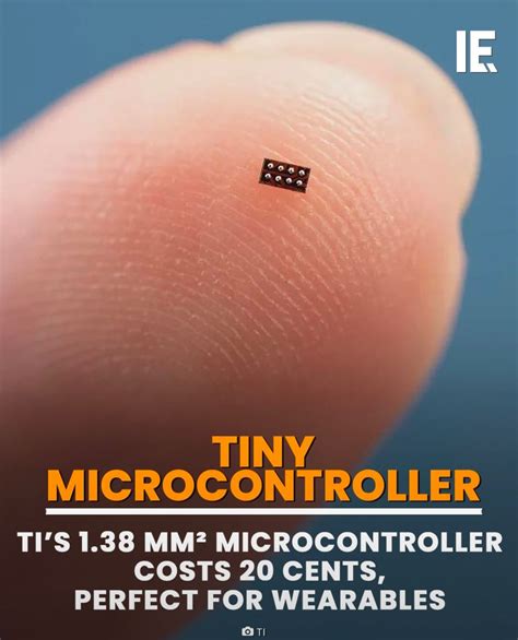 Texas Instruments Unveils World S Smallest Microcontroller Anshul Gupta Posted On The Topic