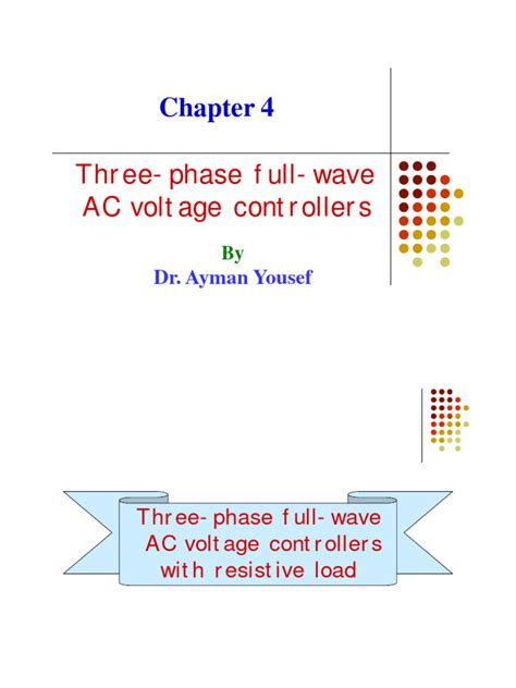 ch4 3 phase full wave ac voltage controllers pdf power engineering