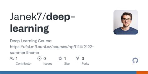 Github Janek7deep Learning Deep Learning Course Ufalmff