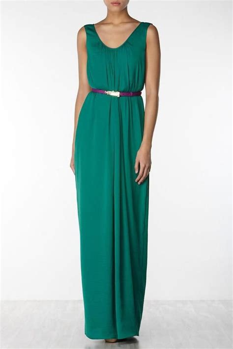 Hoss Intropia Grecian Green Maxi Shopstyle Evening Dresses Grecian