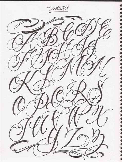 Beautiful Nice Cursive Lettering Alphabet Paijo Network Fancy