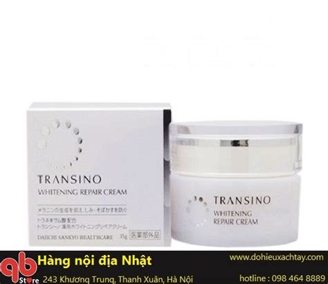 Kem Du Ng Tr Ng V T I T O Da Transino Whitening Repair Cream 35g