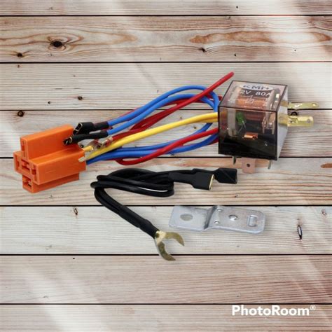HORN LED LIGHT RELAY W SOCKET 80amp 4pin 5pin Lazada PH