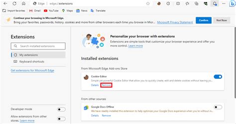 How To Remove Extension From Microsoft Edge Techcult