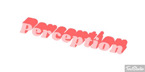 Perception Word Animated  Logo Designs