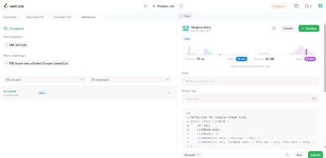 Coding Github Leetcode 100daysofcodechallenge Mca Meghna Mitra