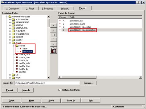 Feature Export Enhanced Attribute Predefined Code Value And