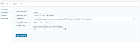 Confirmation Redirect Is Not Working Get Help Gravity Forms