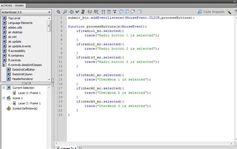 Cara Mengunakan Checkbox Dan Radio Button Di Flash Real Tutorials