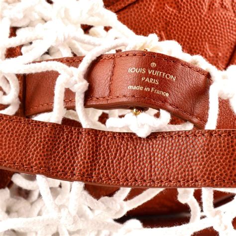 Louis Vuitton Lv X Nba Ball In Basket Bag Monogram Embossed Leather For Sale At 1stdibs