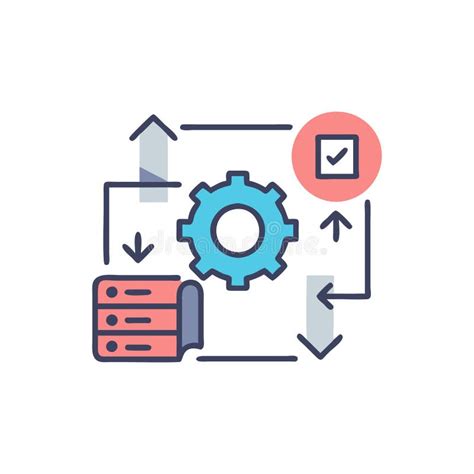 Development Feasibility Icon For Financial Analysis Stock Illustration