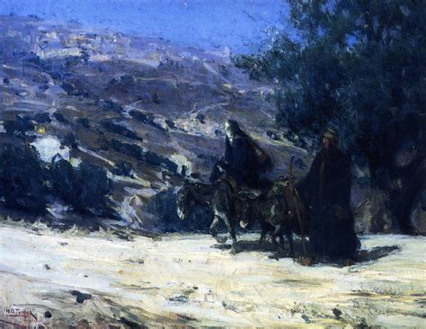 Flight Into Egypt 1899 By Henry Ossawa Tanner Artchive