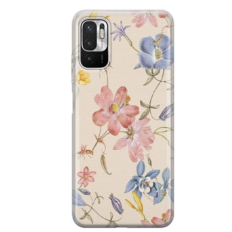 Etui Silikonowe Z Nadrukiem Xiaomi Redmi Note G Kolorowe Kwiaty Ii Pieceofcase Sklep