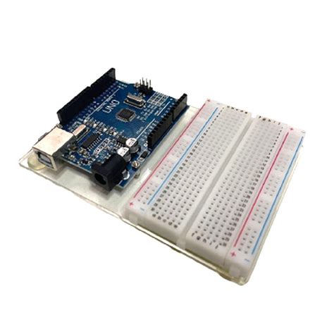 Base De Acrilico Para Fixar Arduino Uno E Protoboard Br