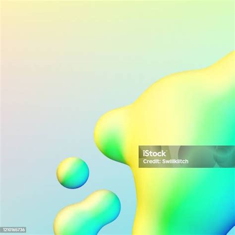 생생한 강렬한 색상 추상적 인 배경유체 디자인 액체 벡터 Blobs 녹색에 대한 스톡 벡터 아트 및 기타 이미지 녹색 라바