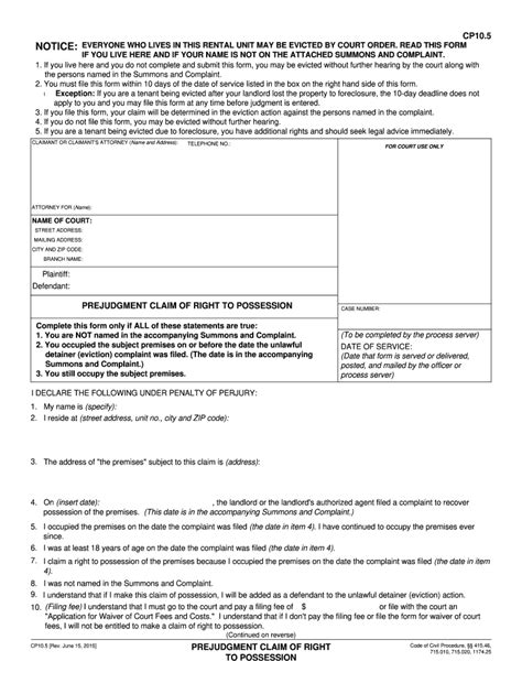 Cp10 5 2015 2025 Form Fill Out And Sign Printable Pdf Template Airslate Signnow