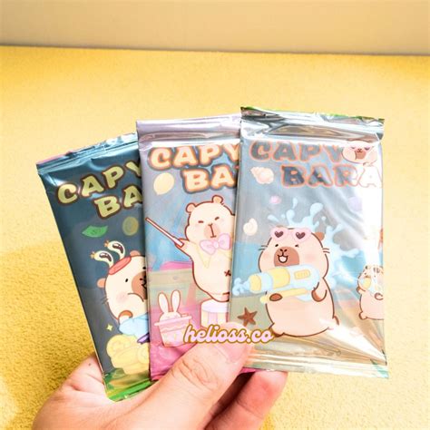 Jual Kartu Foil Capybara Kapibara Cappybara Trading Card Kartu Voil