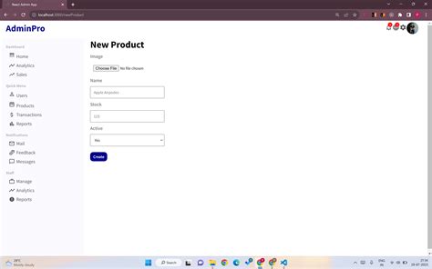 github purnamrita admin dashboard design react frontend of an admin